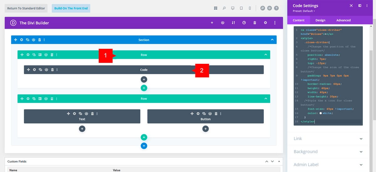 How to Create a Custom Close Button in Divi Bars | Divi Life