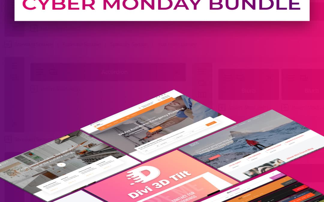 2019 Cyber Monday Bundle | Divi Life